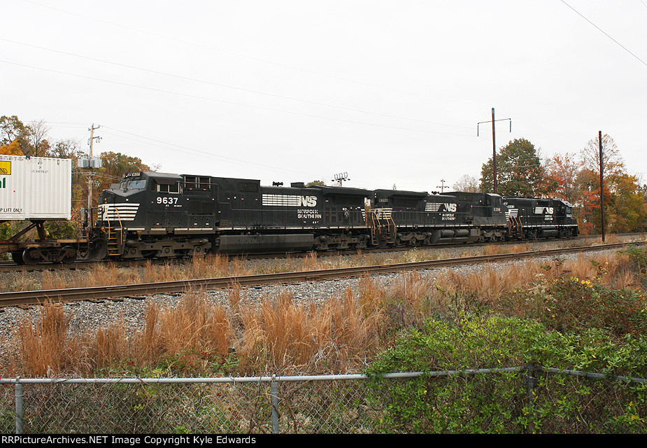 NS C40-9W #9637 on 24K